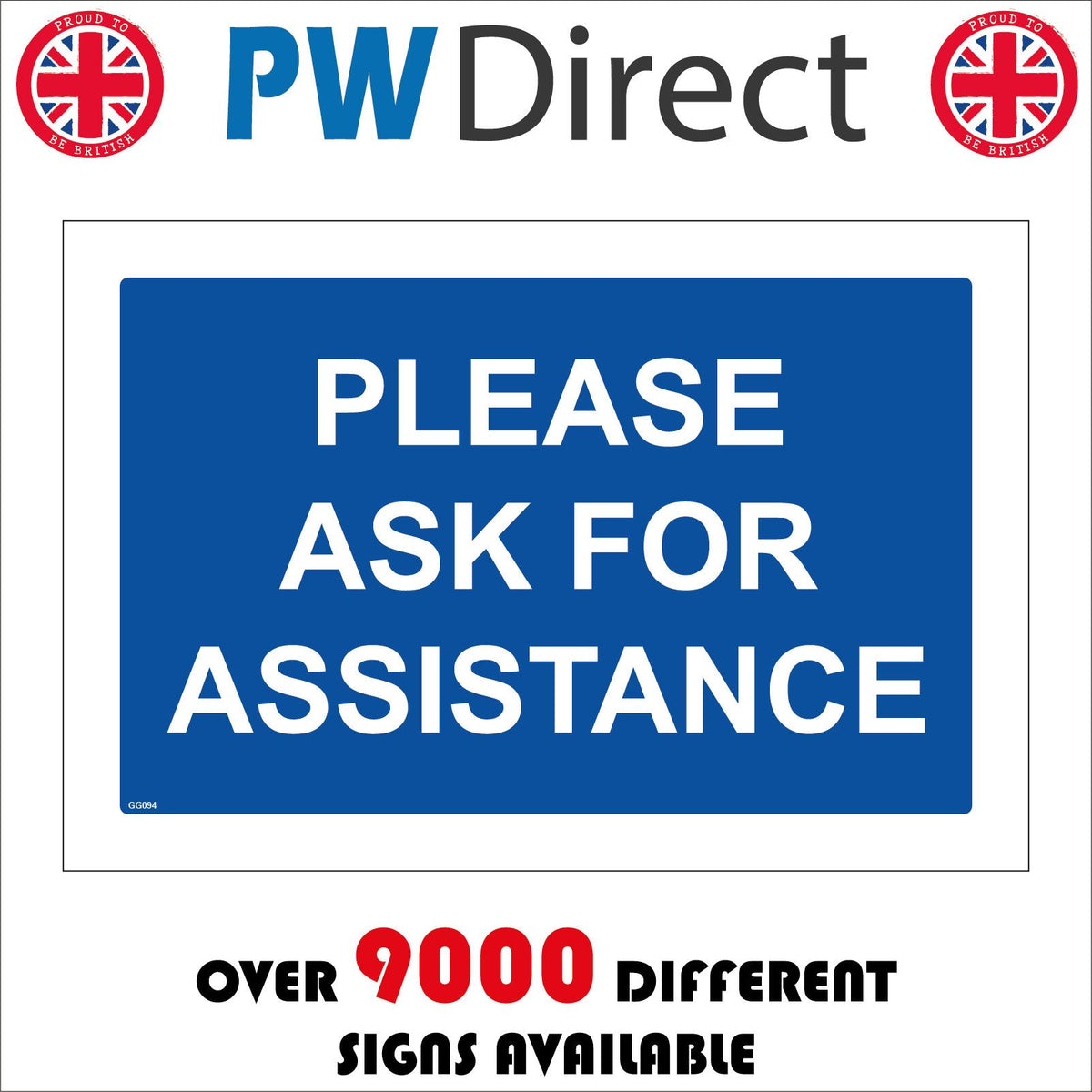 Please Ask For Assistance – PWDirect