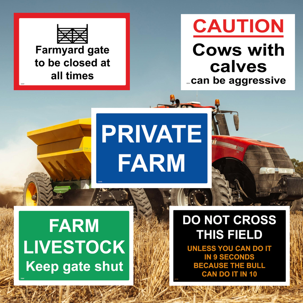 Farming Agriculture Countryside Signs – PWDirect
