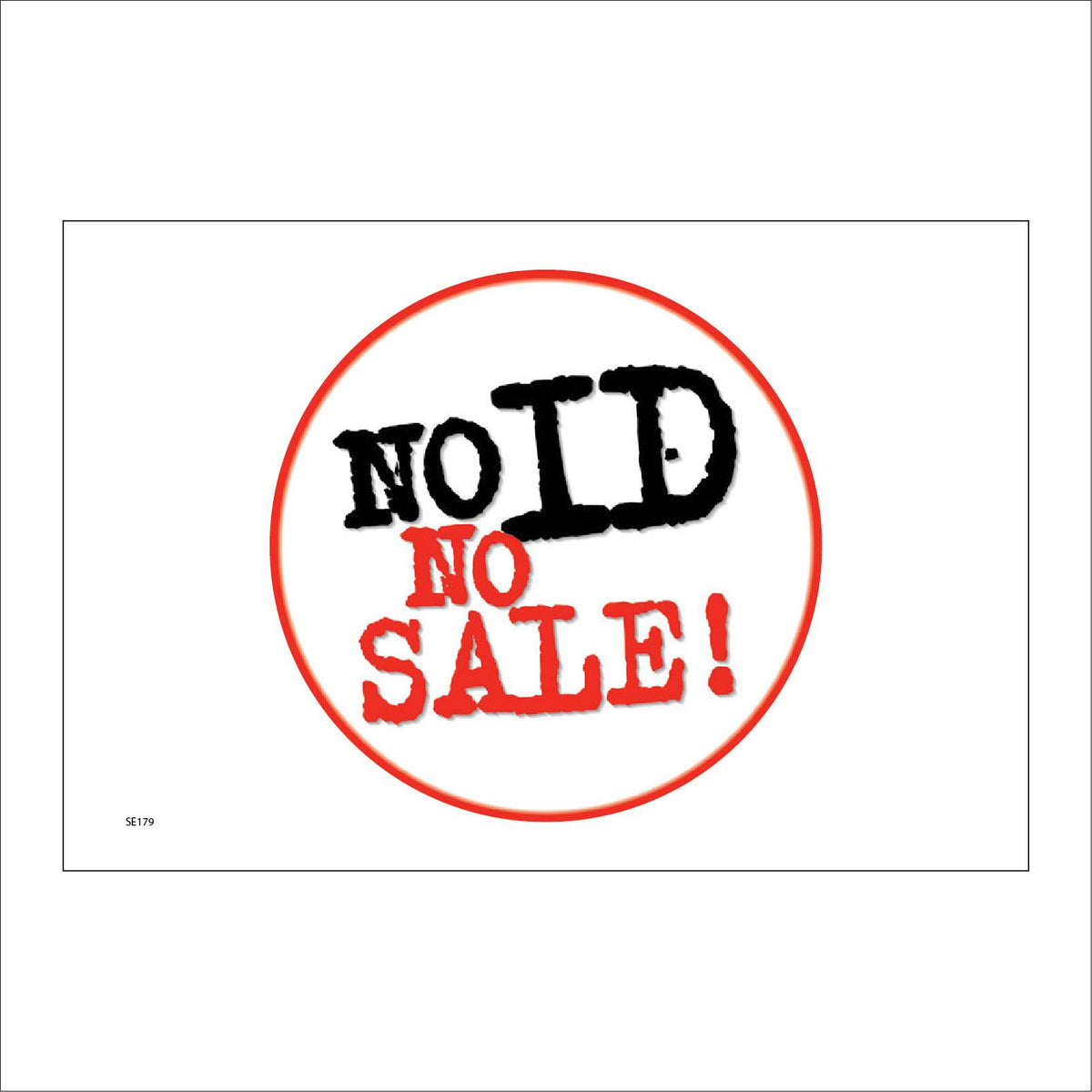No ID No Sale – PWDirect