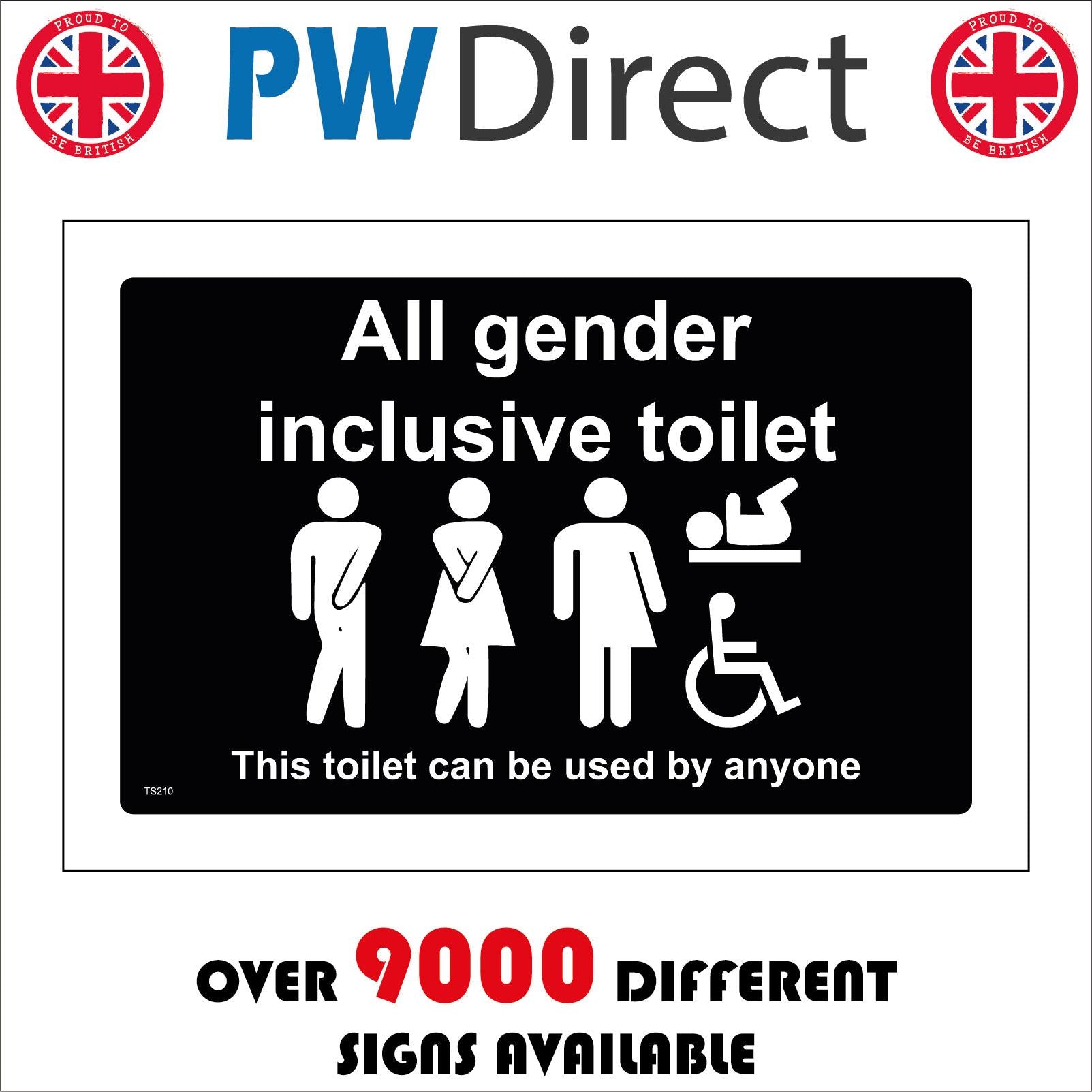 All Gender Inclusive Toilet Used By Anyone – PWDirect