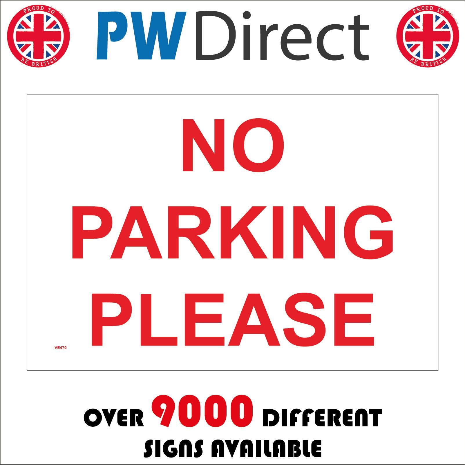No Parking Please – PWDirect