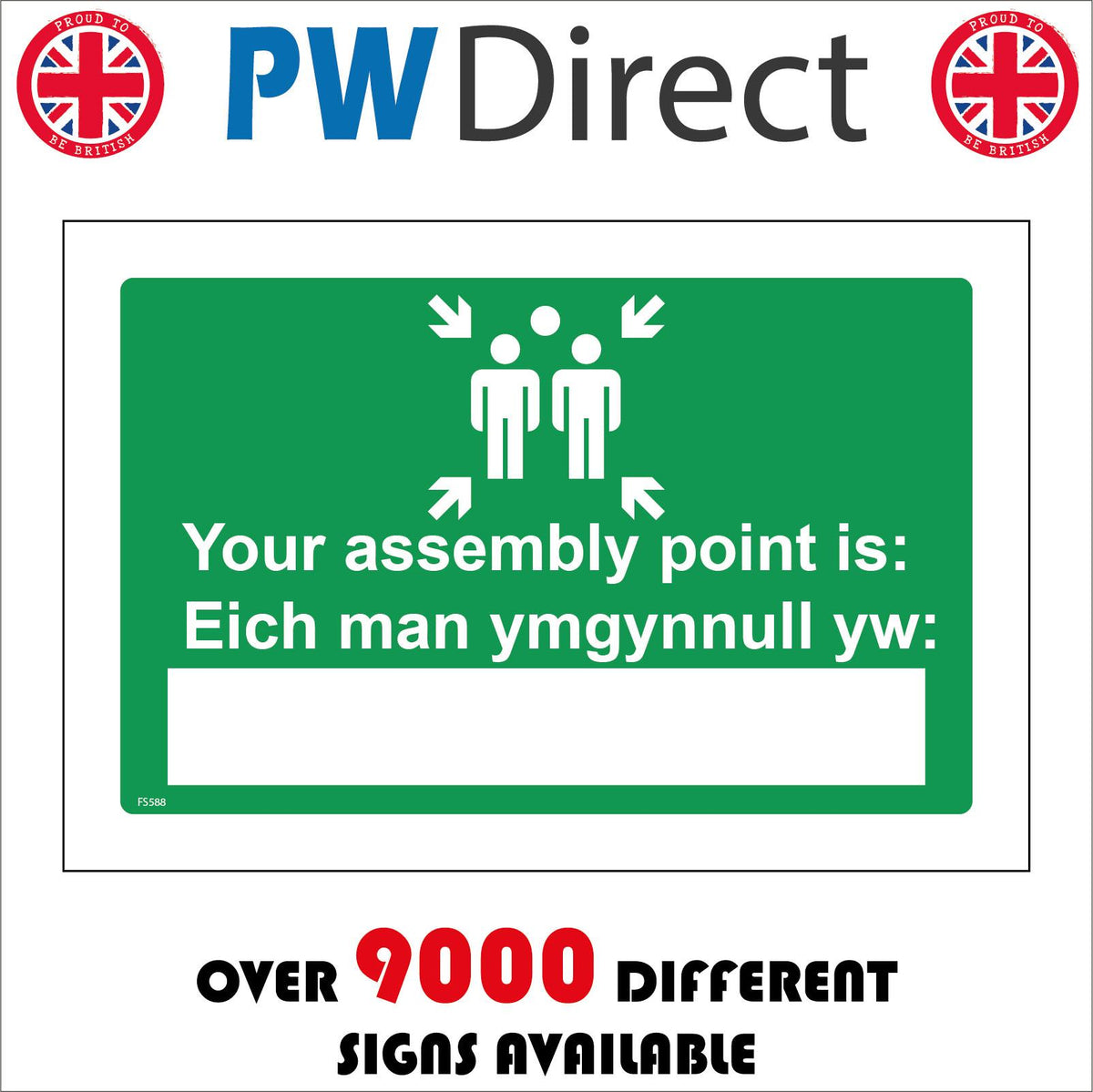 Eich Man Ymgynnull Yw Your Assembly Point Is Bilingual – PWDirect