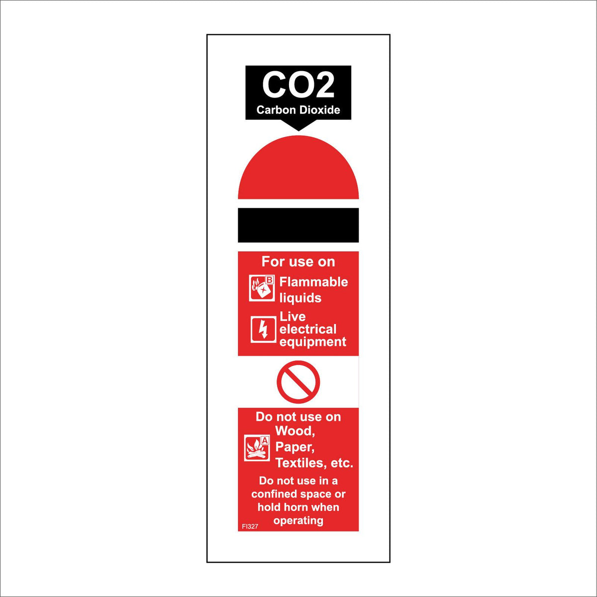 Carbon Dioxide CO2 Use On Flammable Liquids Electrical – PWDirect