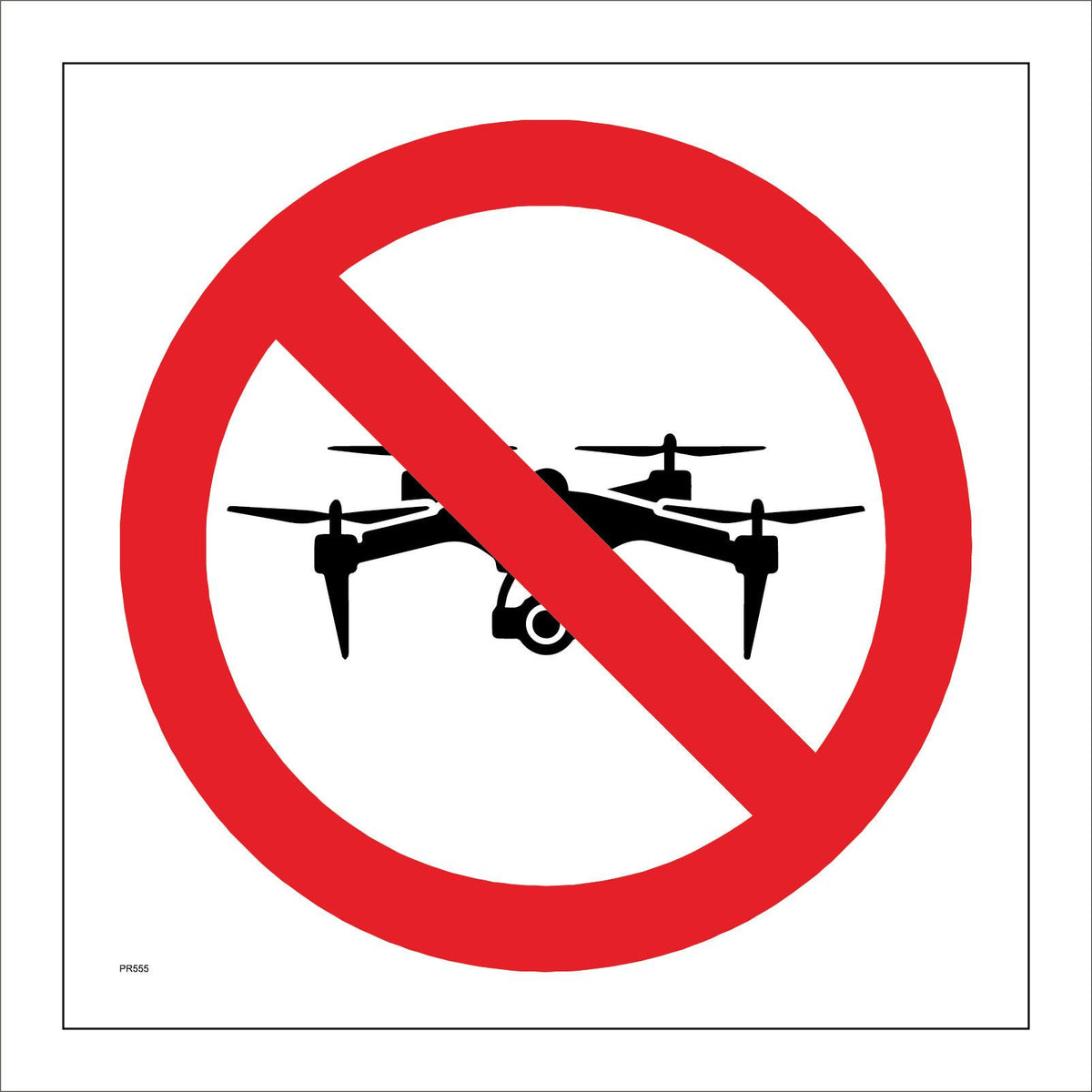 No Drones Unauthorised Prohibited Safety Restriction – PWDirect