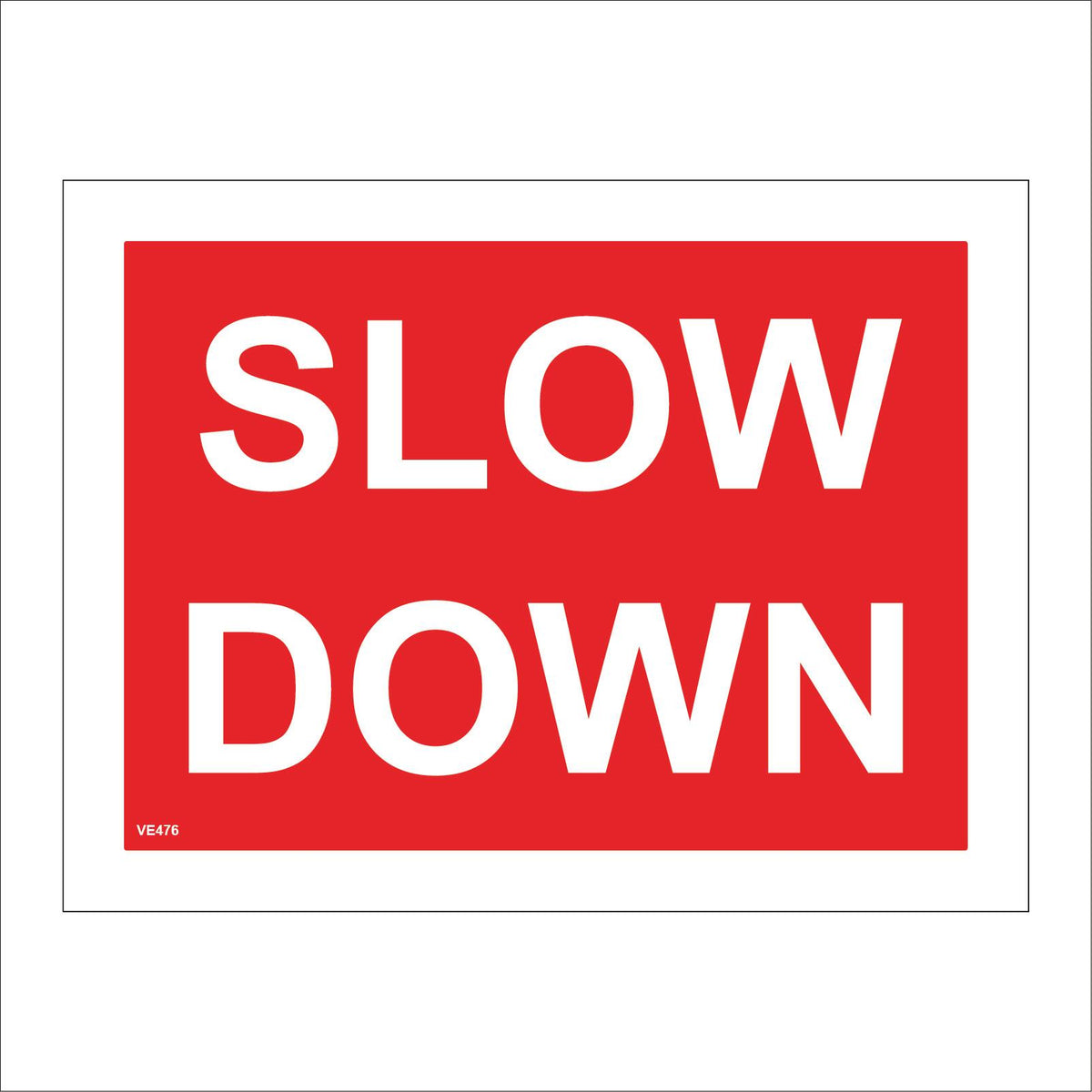 Slow Down Reduce Speed – PWDirect