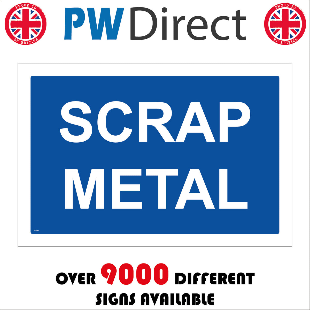 Scrap Metal Recycling Sign – PWDirect