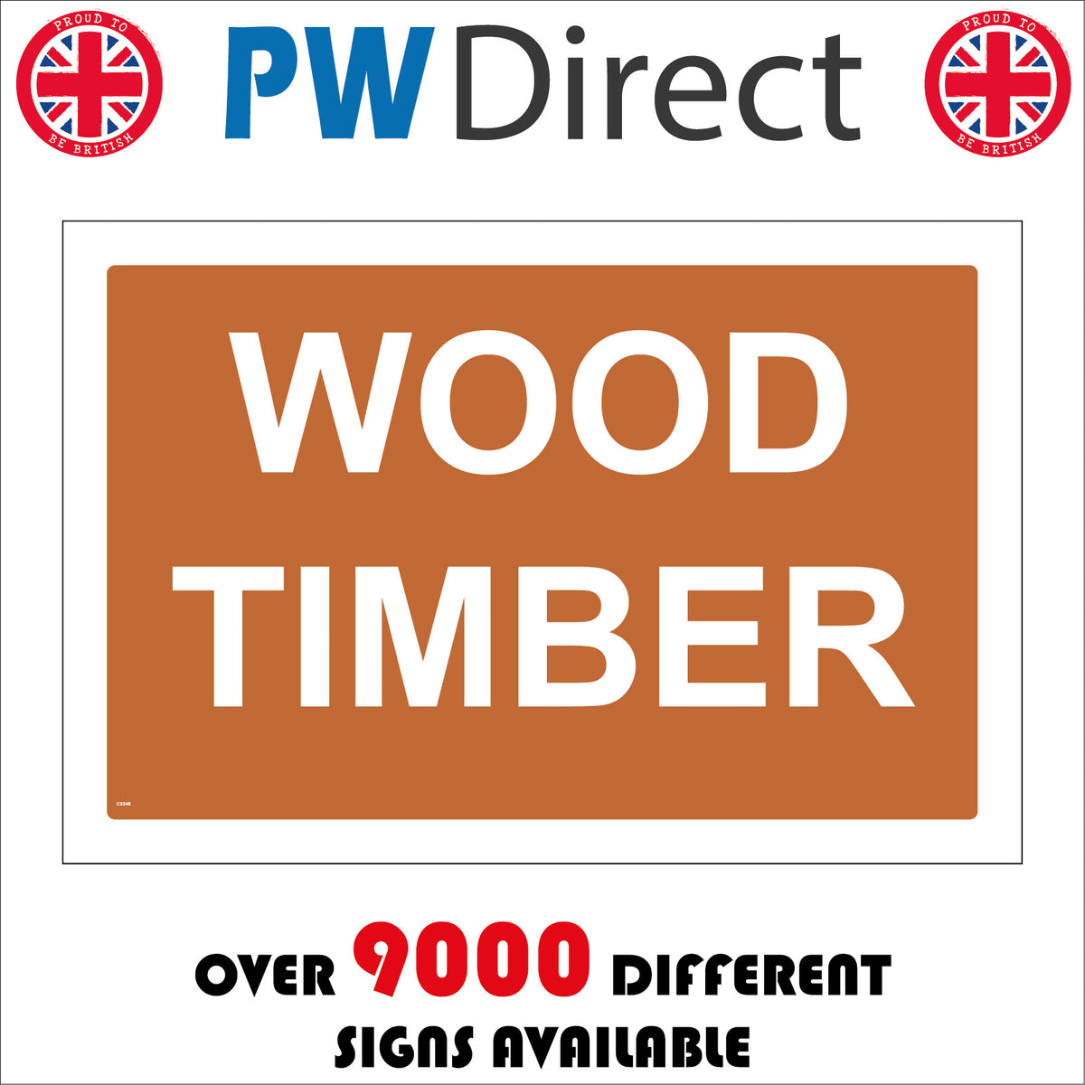 Wood/Timber Waste Only Sign – PWDirect