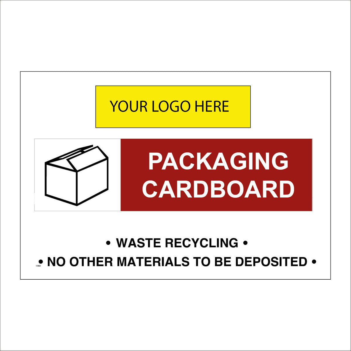 Packaging Cardboard Recycling Waste Recycle Your Logo – PWDirect