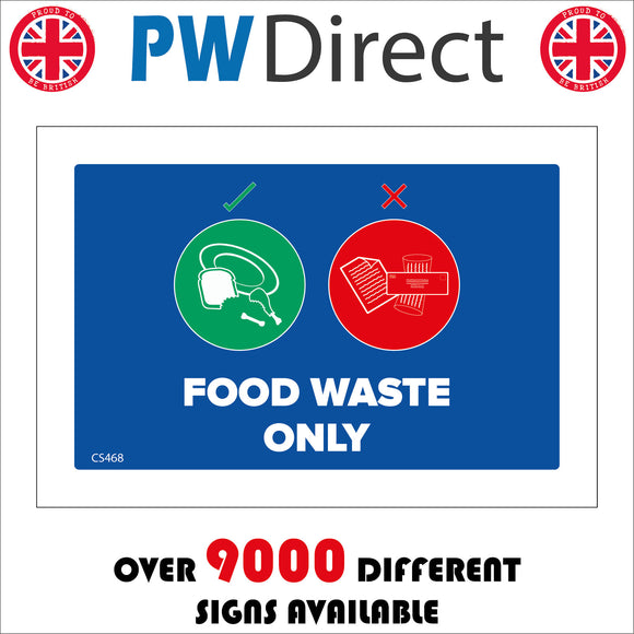 Food Waste Only Bin Recycle Skip Rubbish – PWDirect