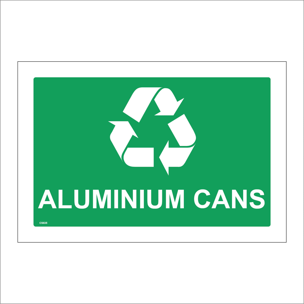Aluminium Cans Recycling Rubbish Skip Green – PWDirect