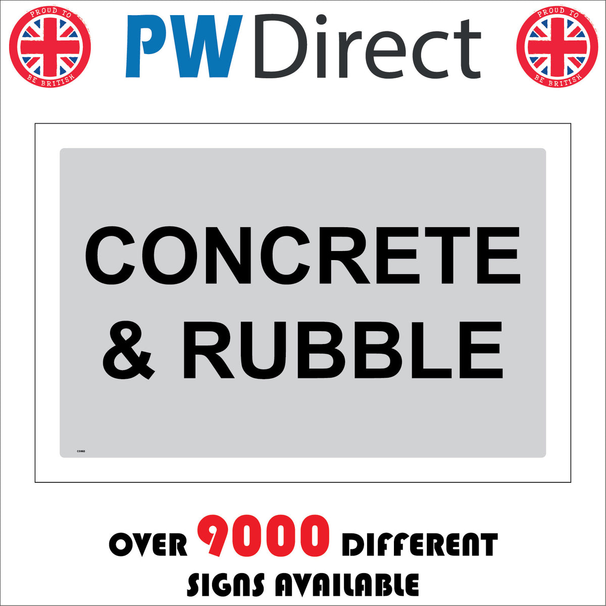 Concrete Rubble Bricks Sand Cement Demolition Skip Waste – PWDirect
