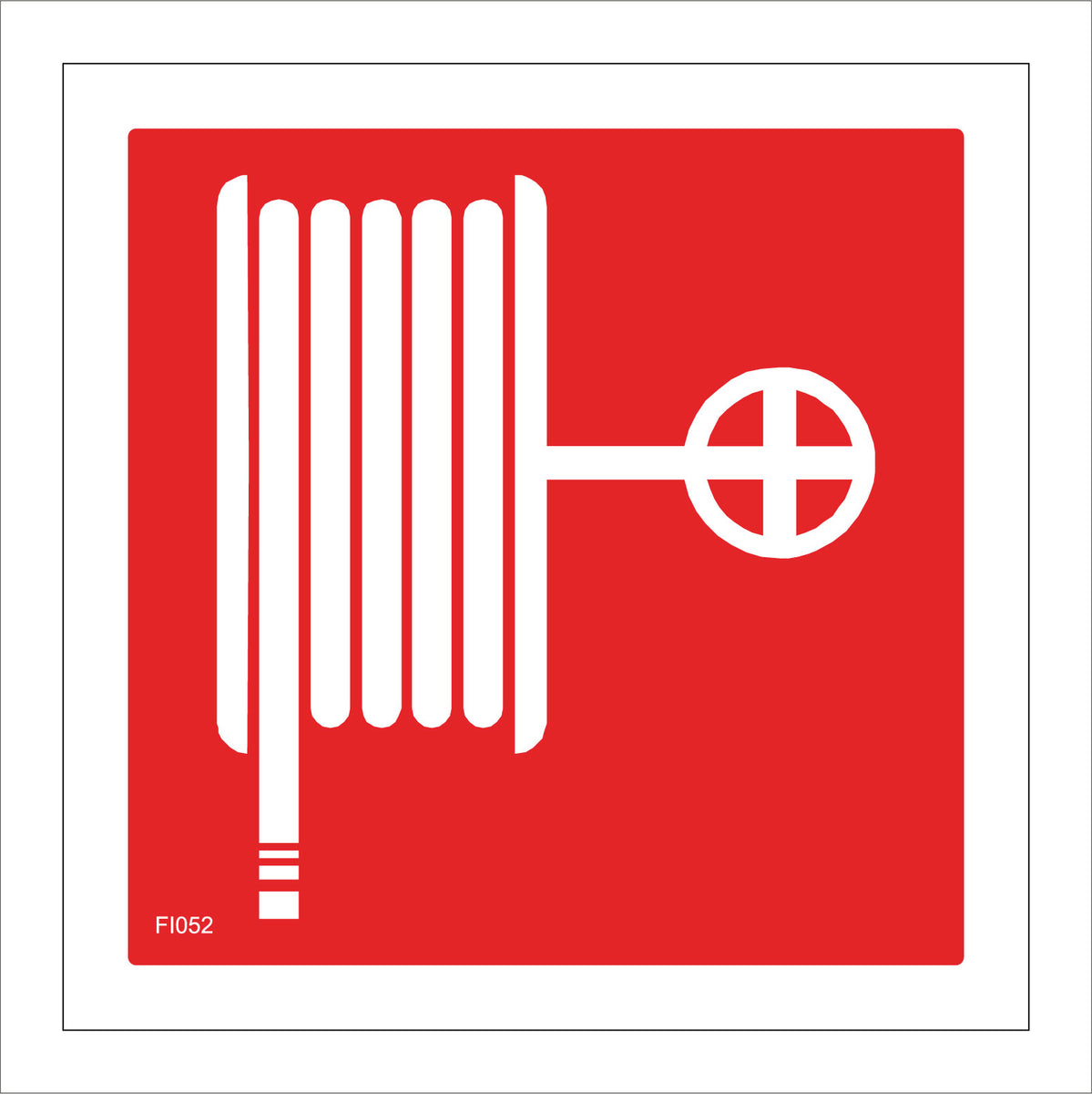 Fire Hose Sign with Hose Pipe – PWDirect