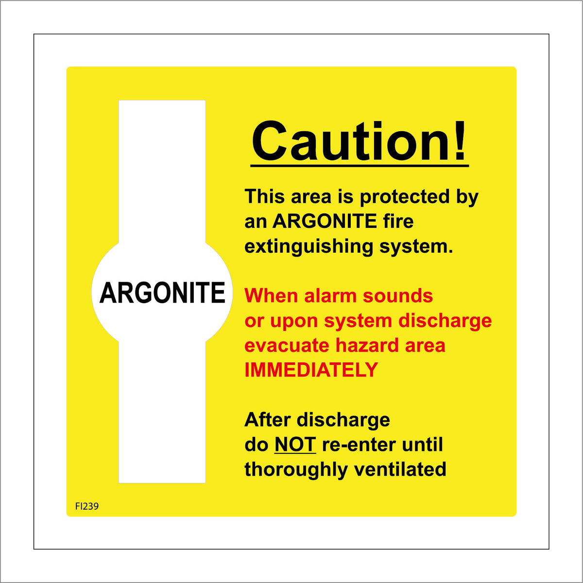 Argonite Protected By Fire Extinguishing System – PWDirect