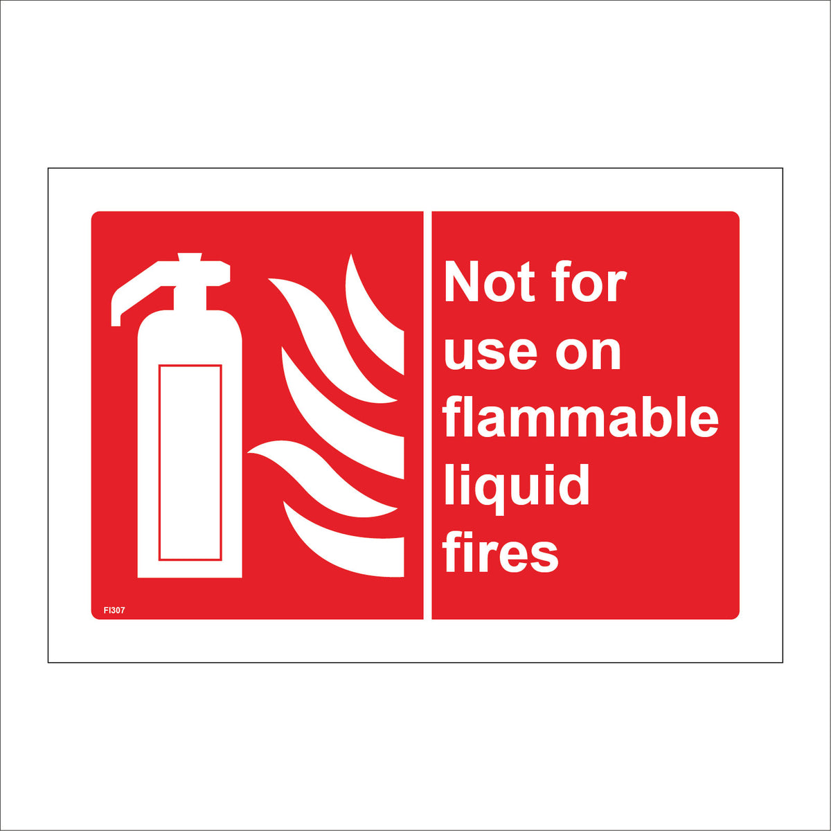 Fire Extinguisher Not For Use On Flammable Liquid Fires – PWDirect