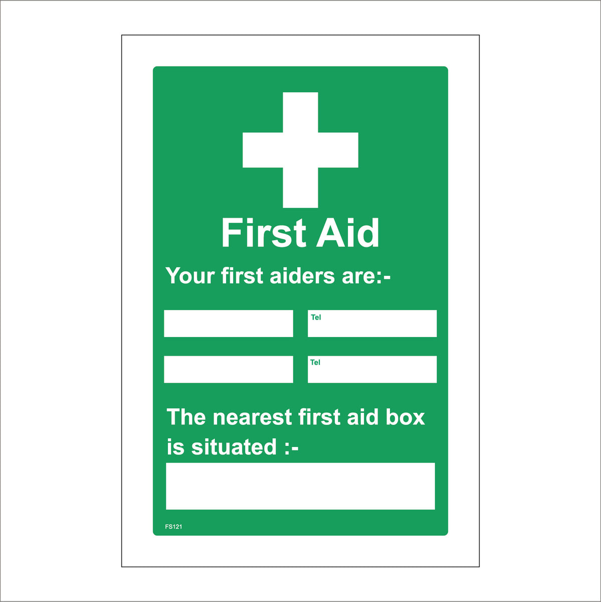 First Aiders Nearest First Aider Is Sign – PWDirect