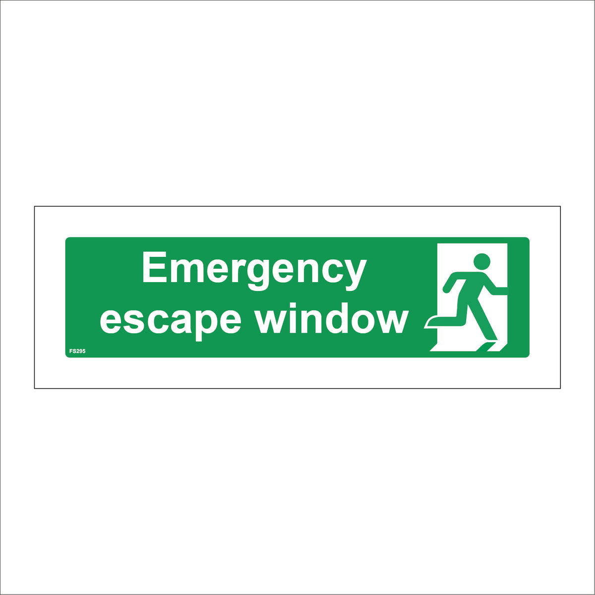 Emergency Escape Window Exit Out Running Man People – PWDirect