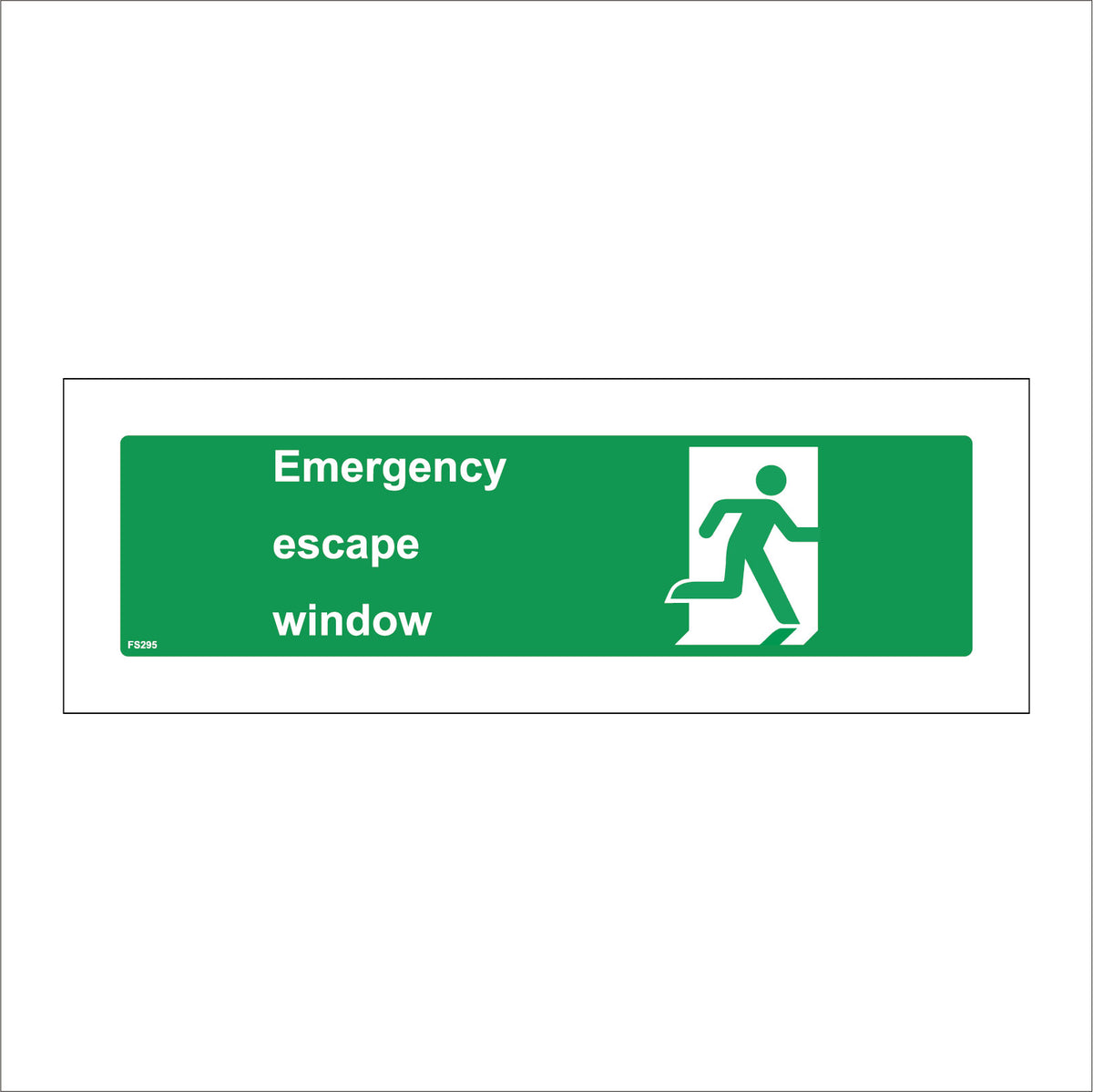 Emergency Escape Window Exit Out Running Man People – PWDirect