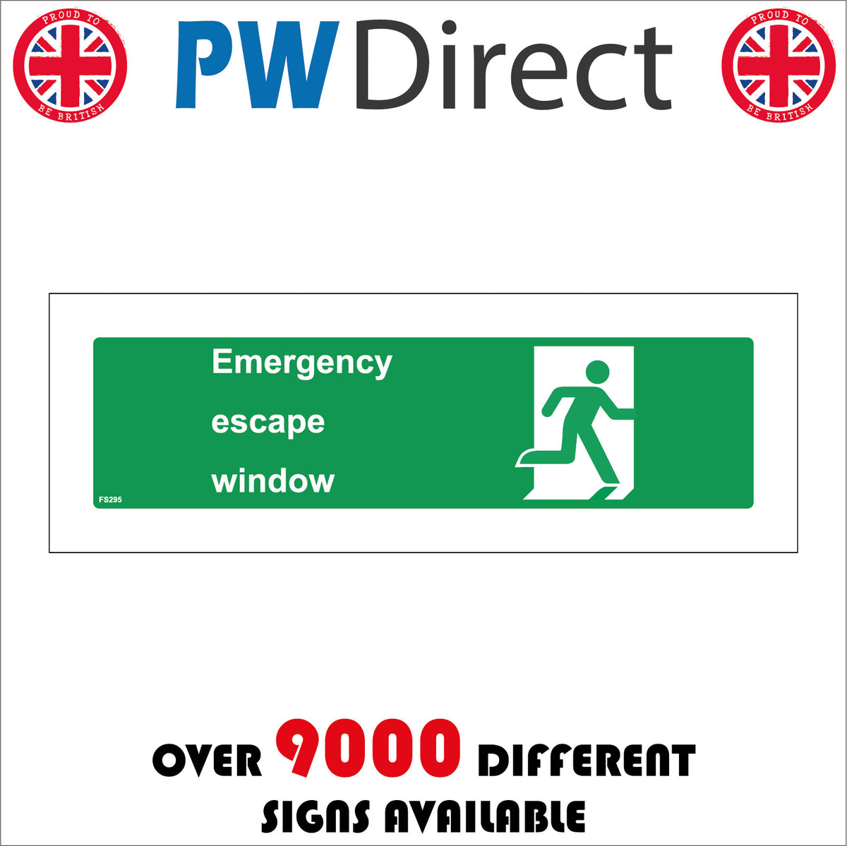 Emergency Escape Window Exit Out Running Man People – PWDirect
