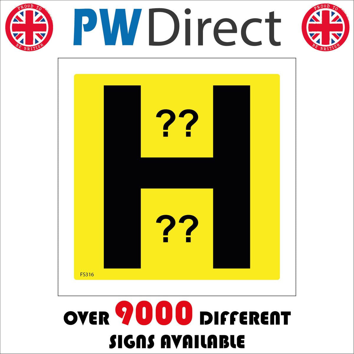 Fire Hydrant Sign Water Access – PWDirect