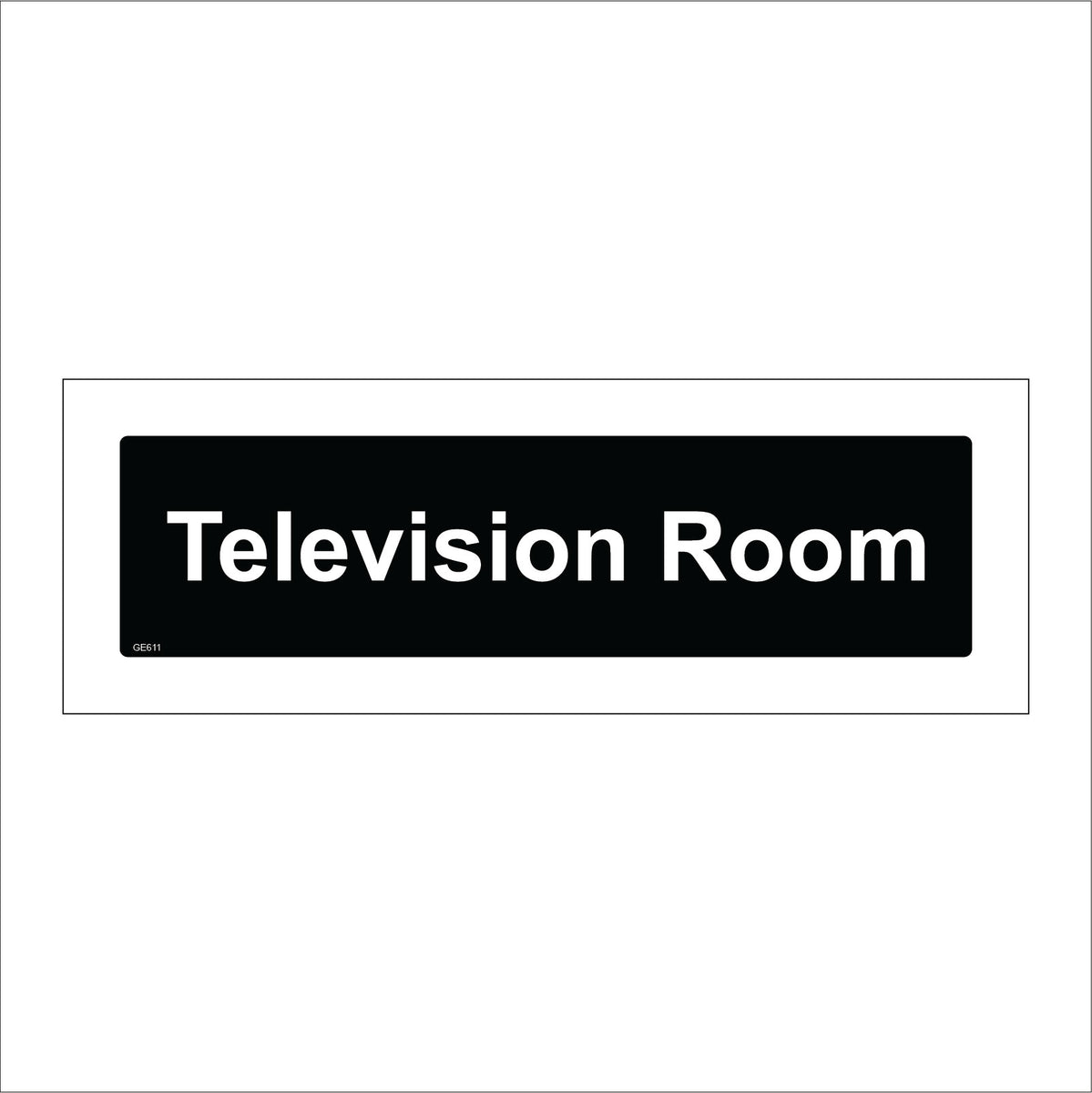 Television Room Sign – PWDirect