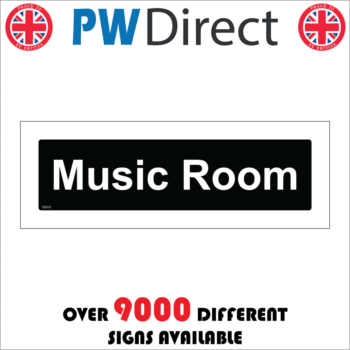Music Room Sign – PWDirect