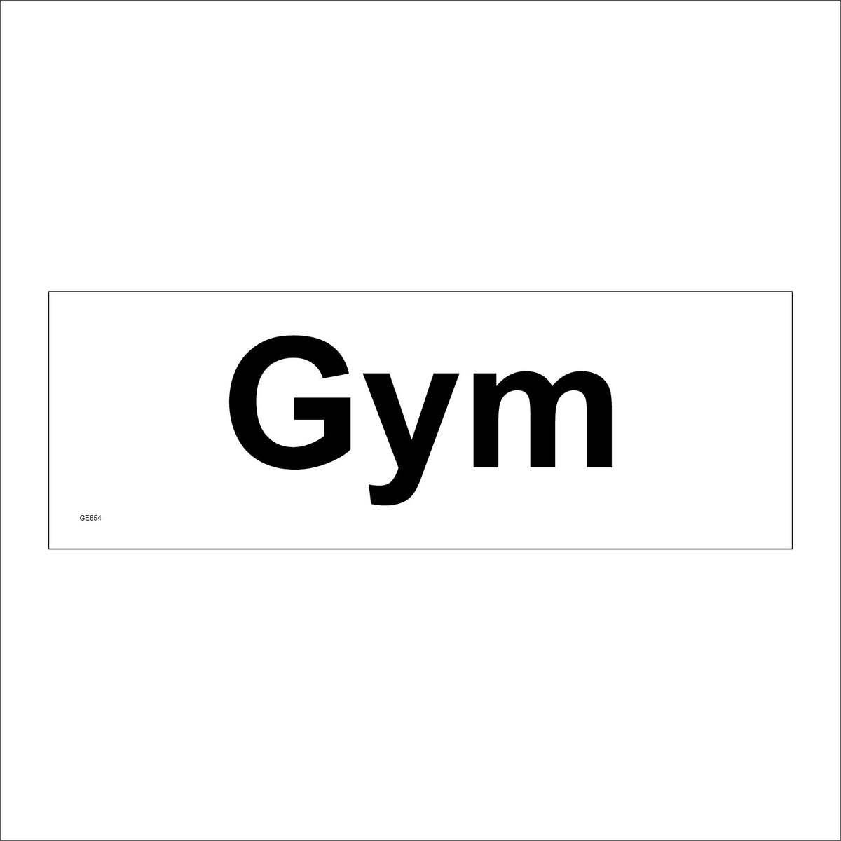 Gym Sign – PWDirect