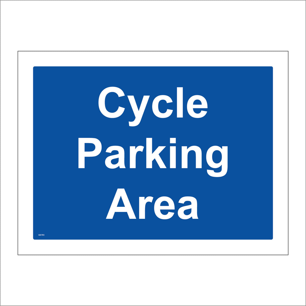 Cycle Parking Area Sign – PWDirect