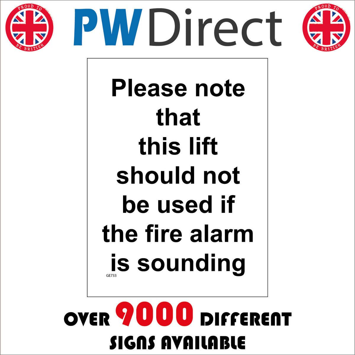 Please Note That This Lift Should Not Be Used If The Fire Alarm Is ...