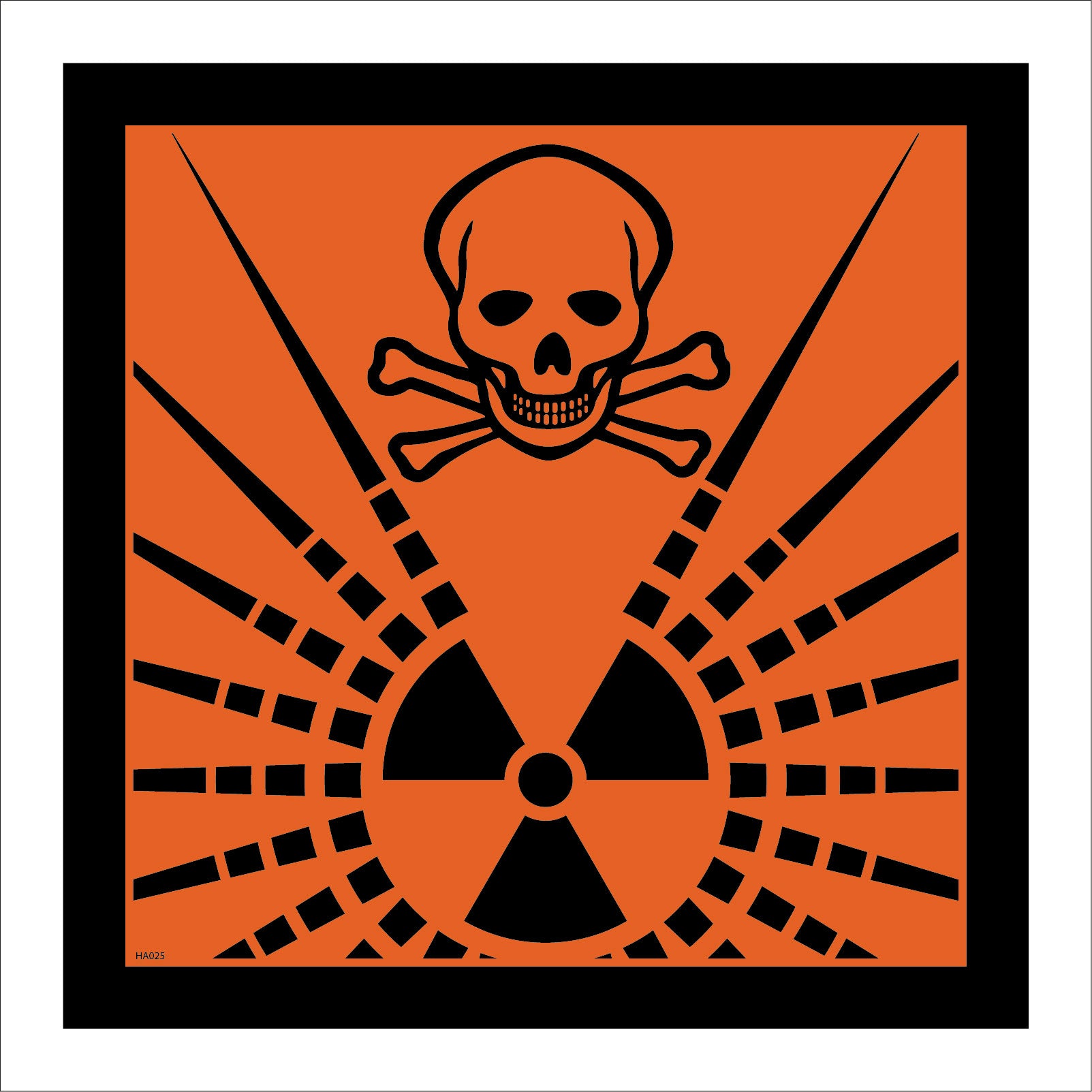 Hazard Symbols Radioactive
