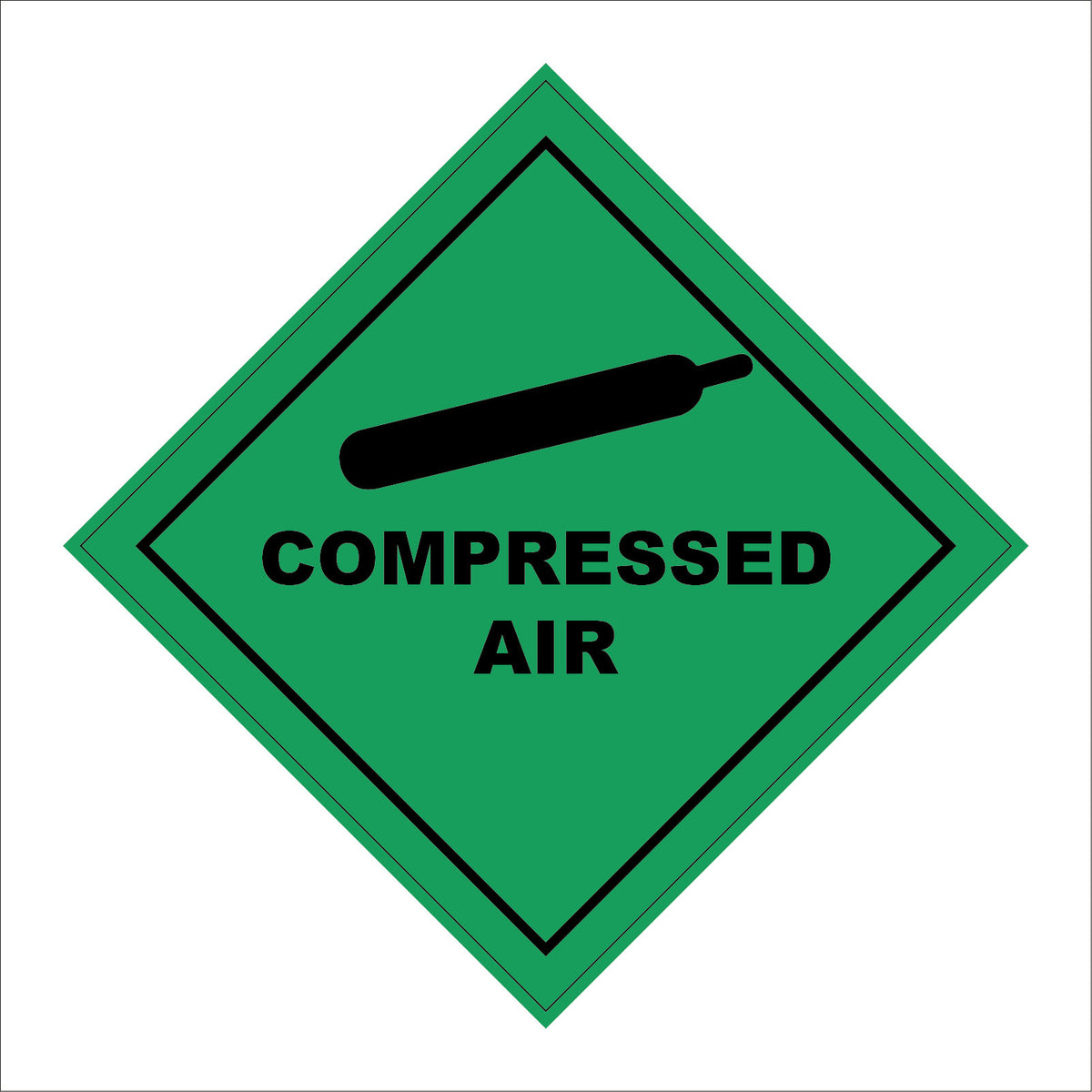 Compressed Air Sign with Cannister – PWDirect