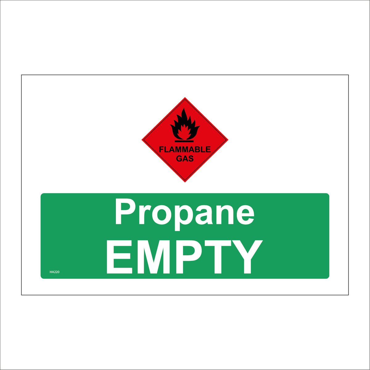 Flammable Gas Propane Empty Cannister Cylinder Bottle – PWDirect