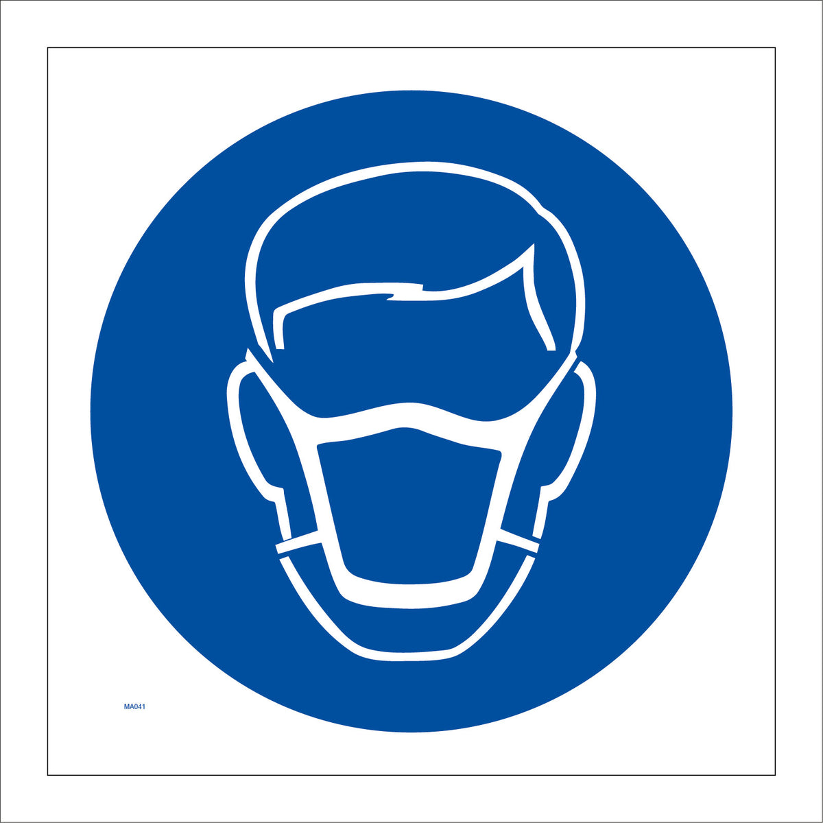 Masks Must Be Worn Sign with Face Mask – PWDirect
