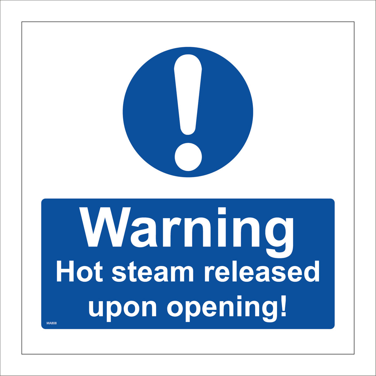 Warning Hot Steam Released Upon Opening – PWDirect
