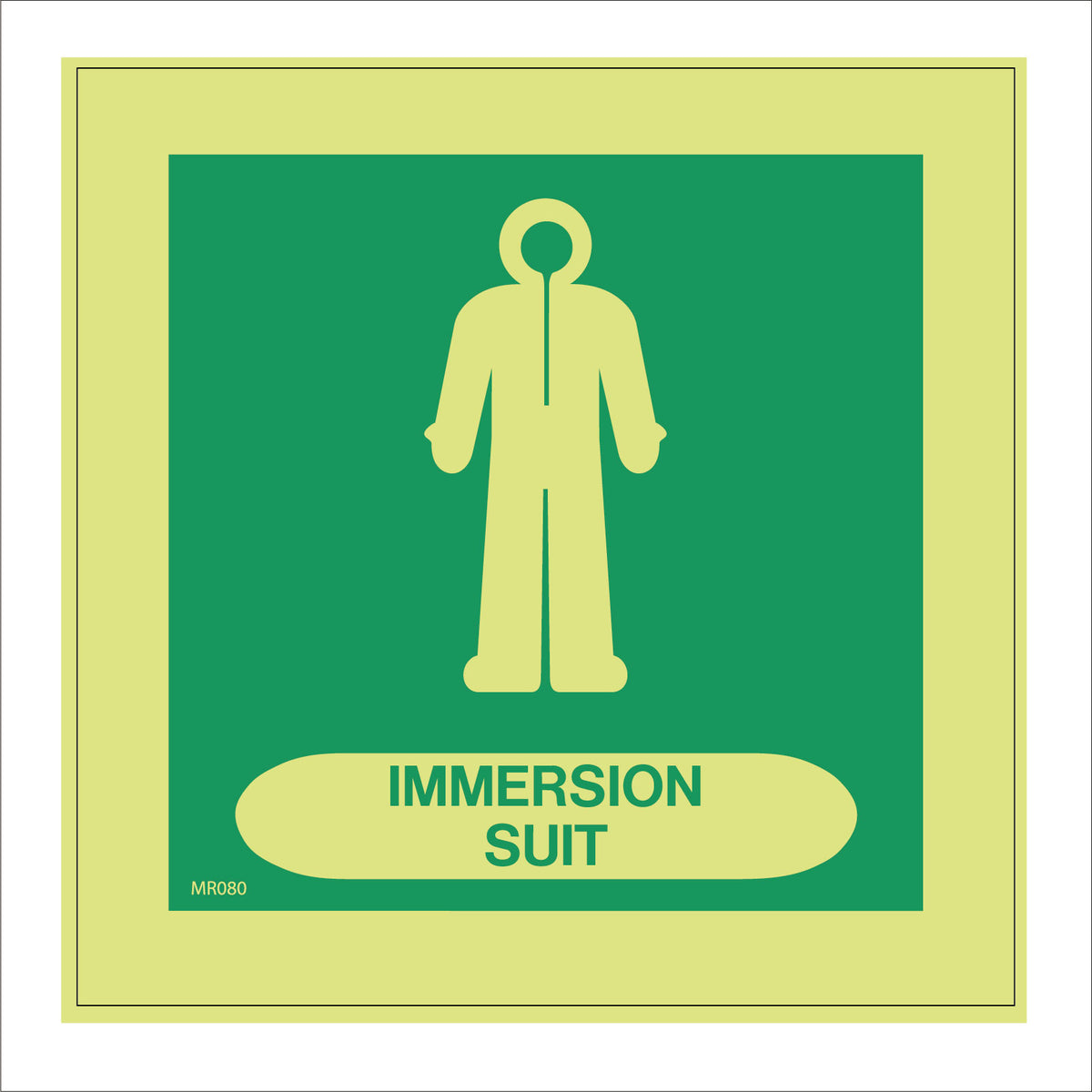 Immersion Suit Sign with Suit – PWDirect