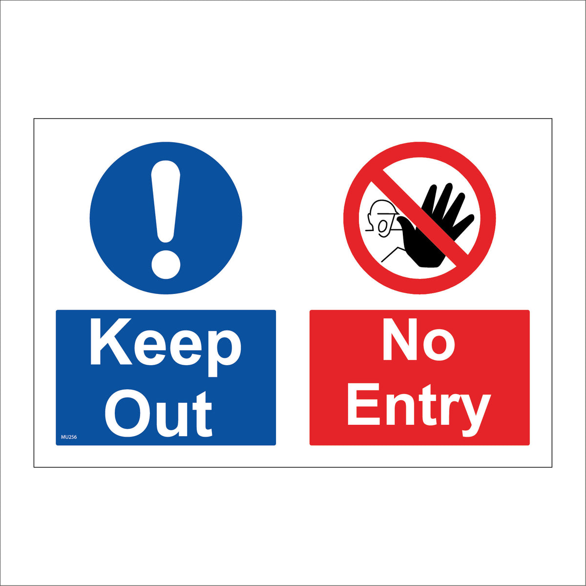 Keep Out No Entry Hand Stop – PWDirect
