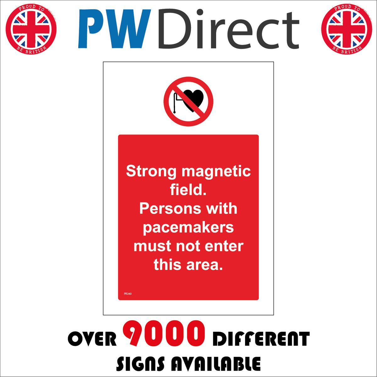 Strong Magnetic Field. Persons With Pacemakers Must Not Enter This Area ...