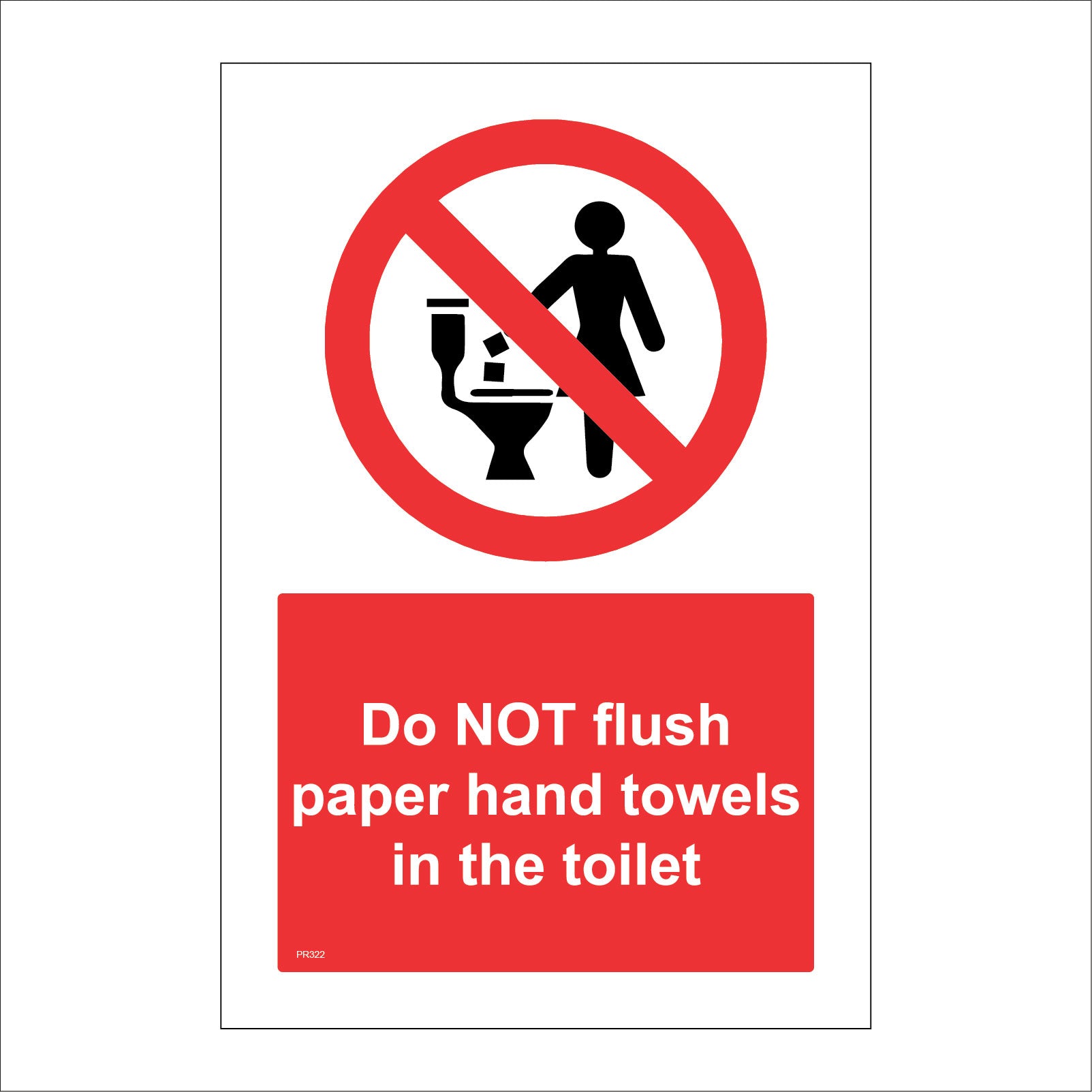 No Paper Towels In Toilet