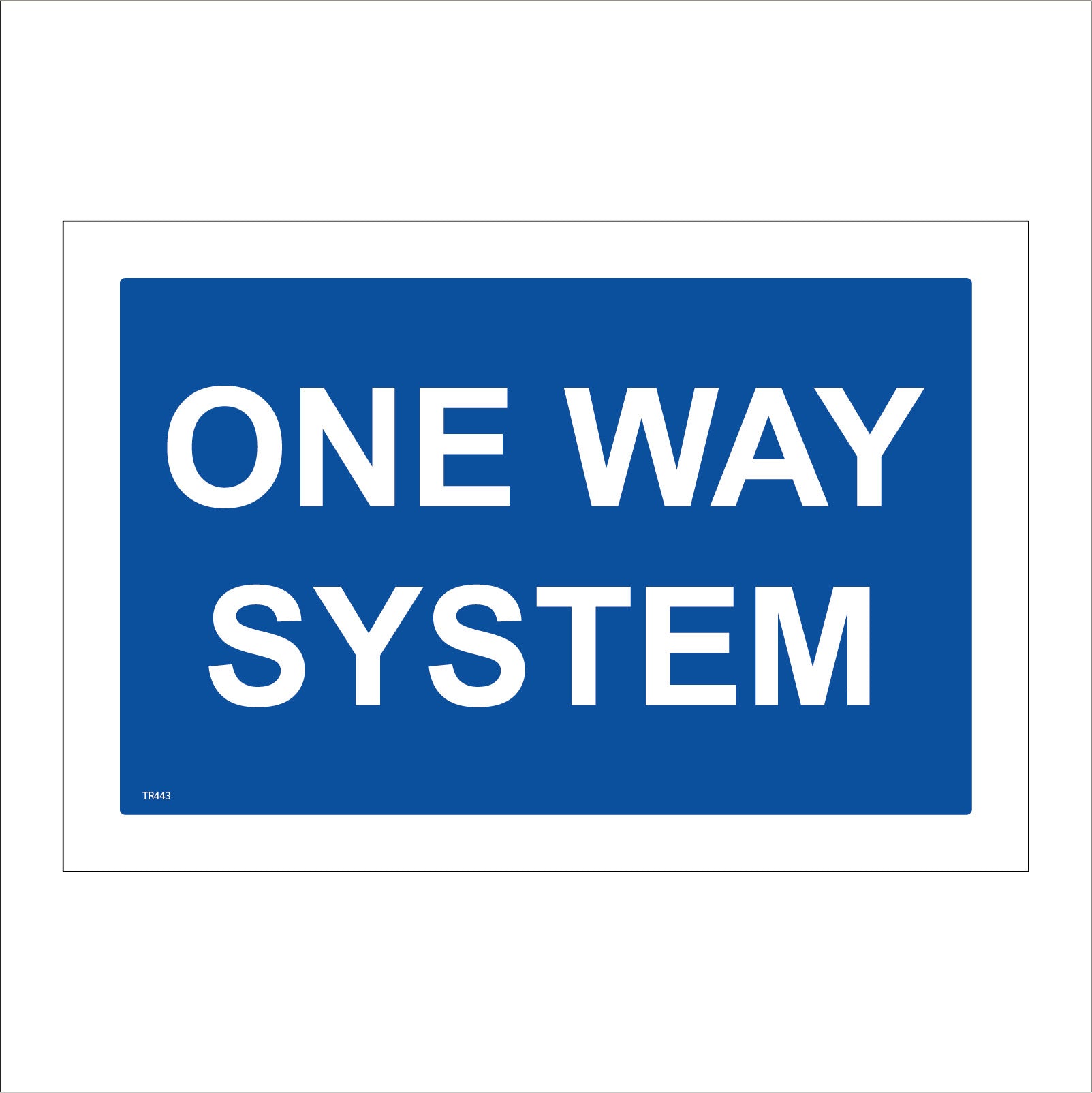 One Way System People Vehicles Sign – PWDirect