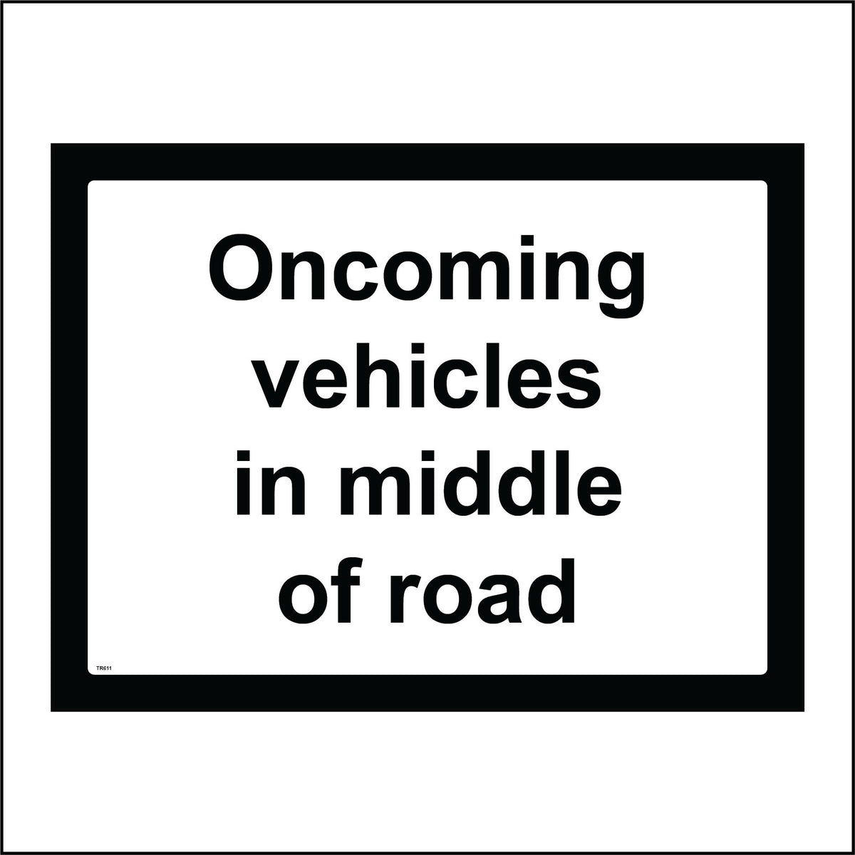 Oncoming Vehicles In Middle Of Road – PWDirect