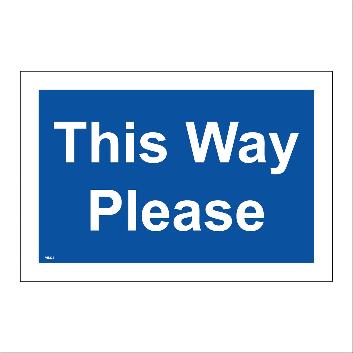 This Way Please Sign – PWDirect