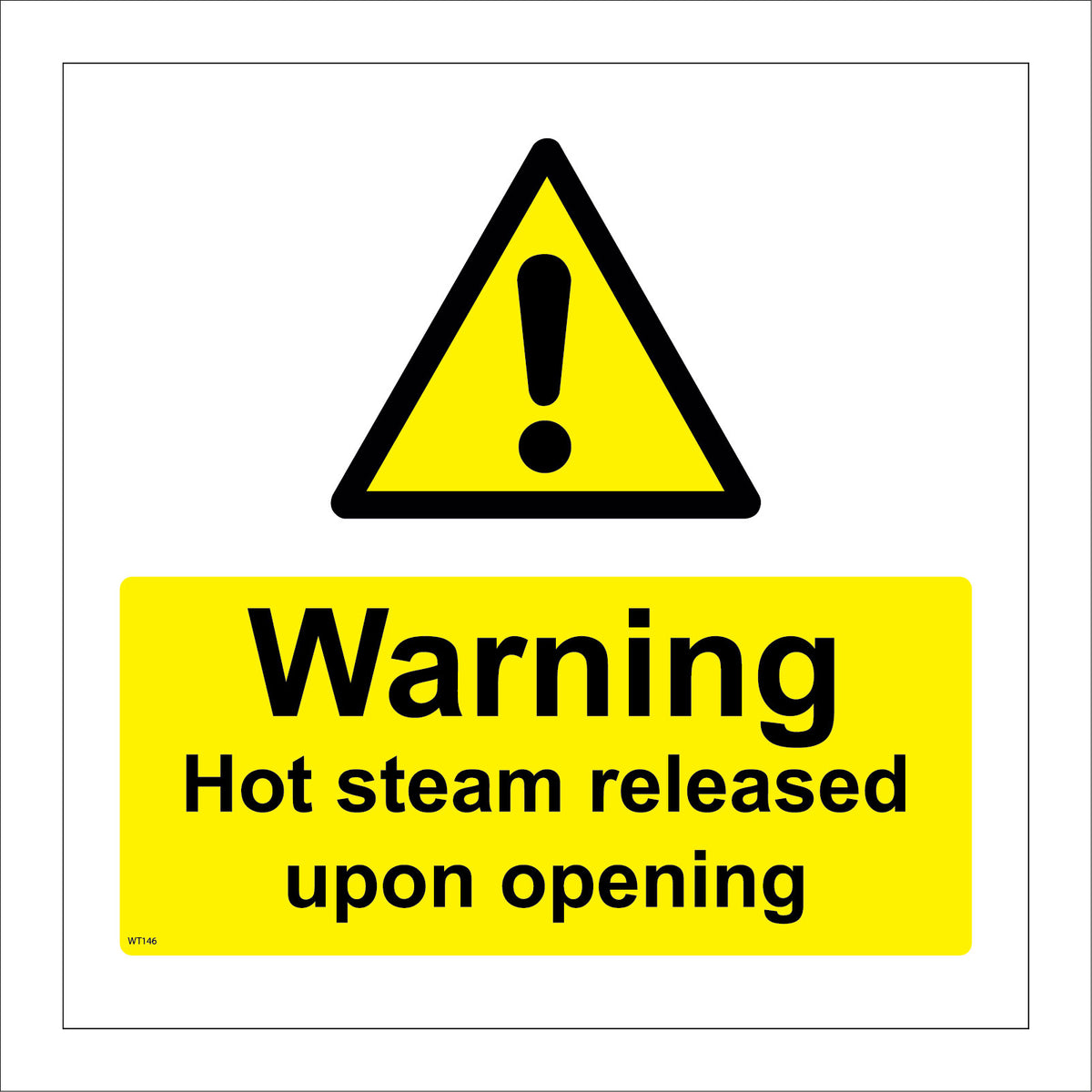 Warning Hot Steam Released Upon Opening – PWDirect