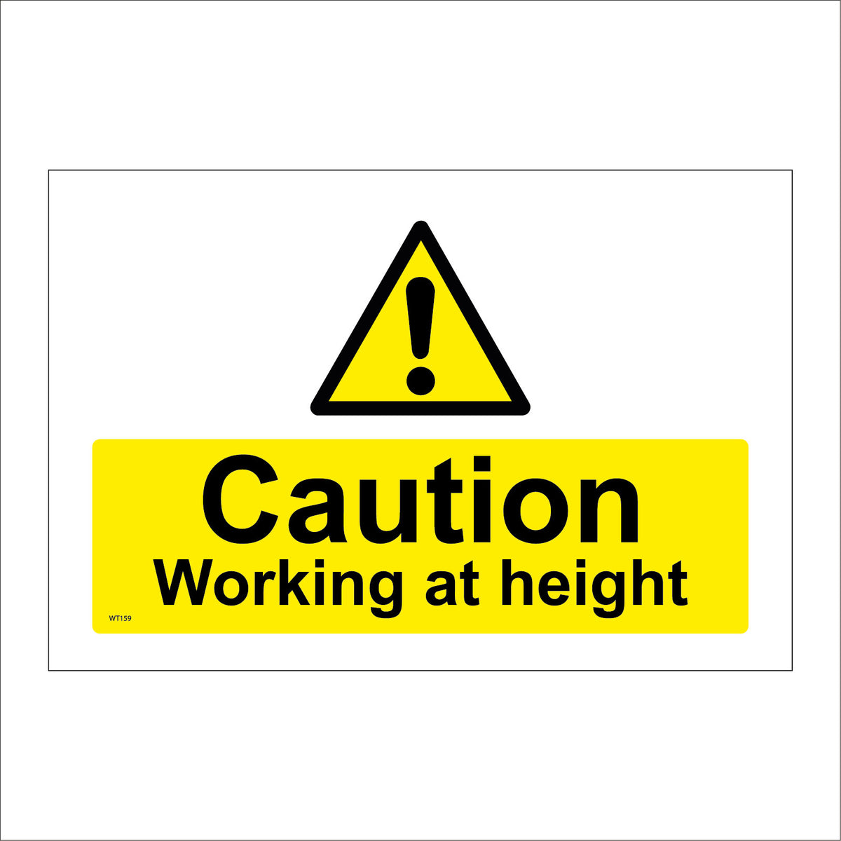 Caution Working At Height Overhead Cables Gantry – PWDirect