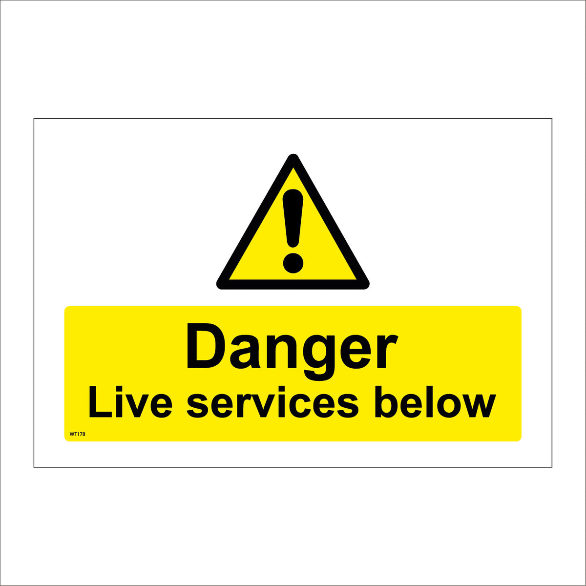 Danger Live Services Below – PWDirect