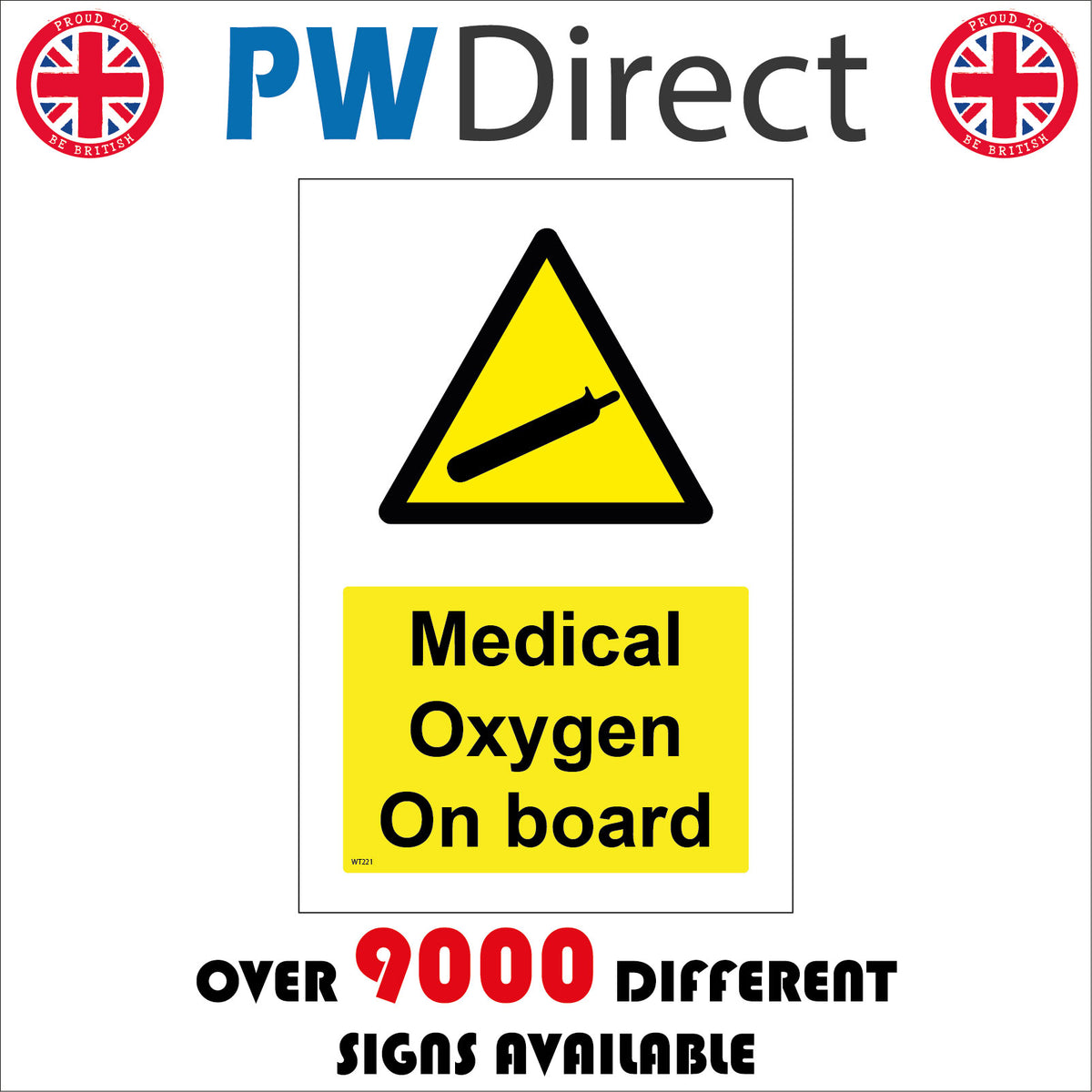 Medical Oxygen On Board Transport Cannister Doctor – PWDirect