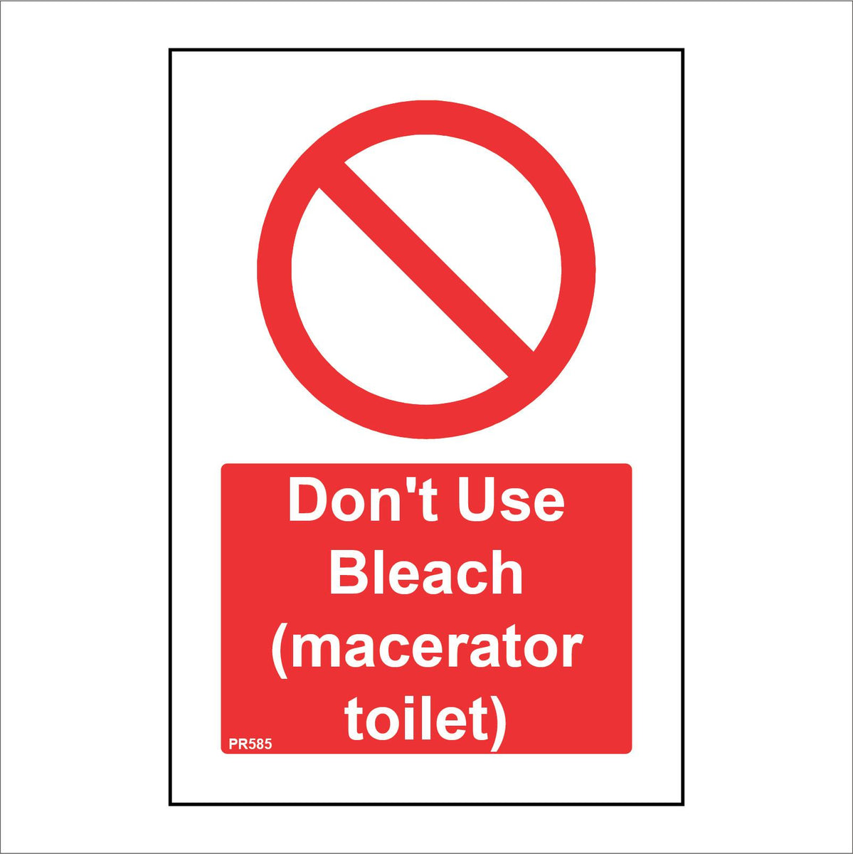 Do Not Use Bleach Macerator Toilet – PWDirect