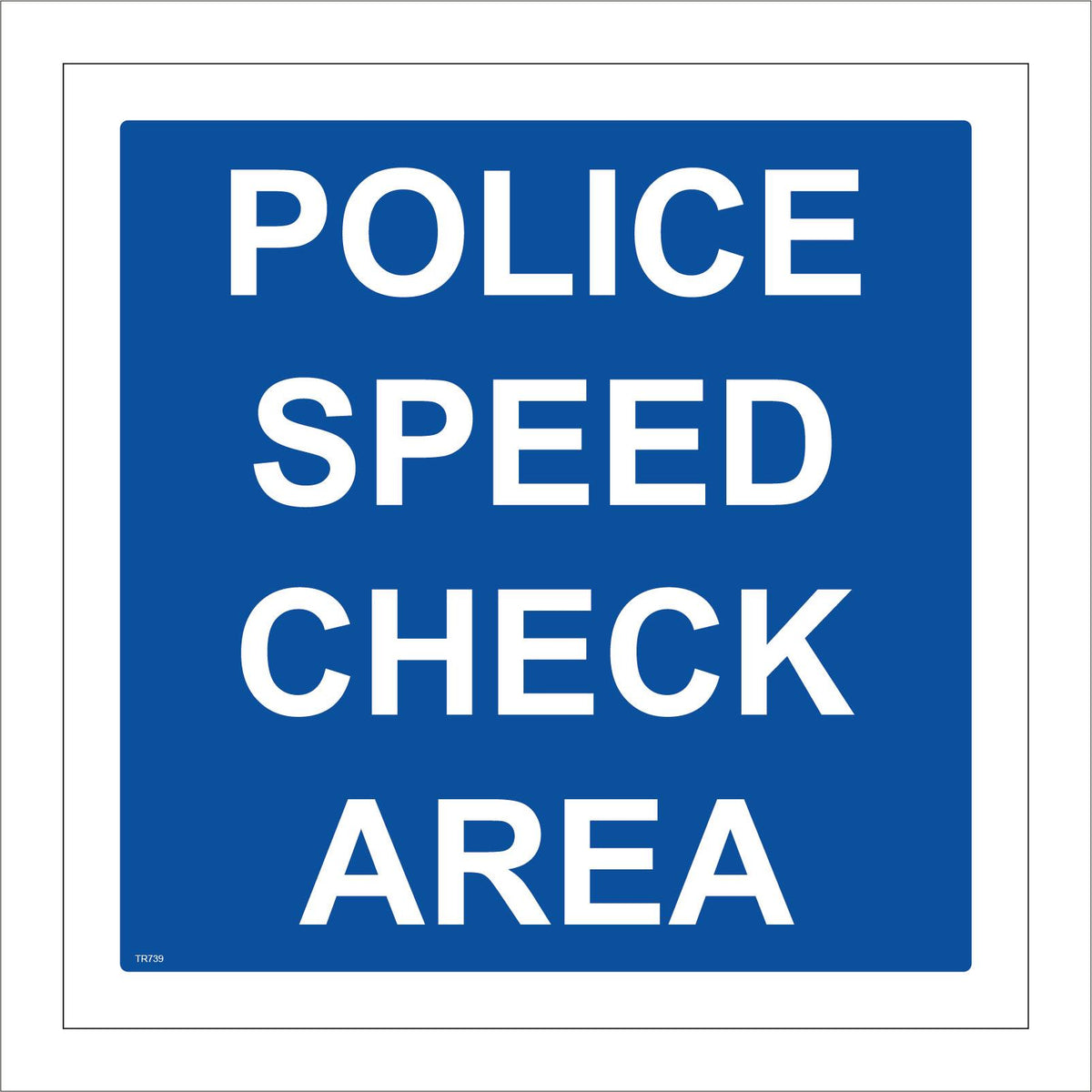 Police Speed Check Area – PWDirect