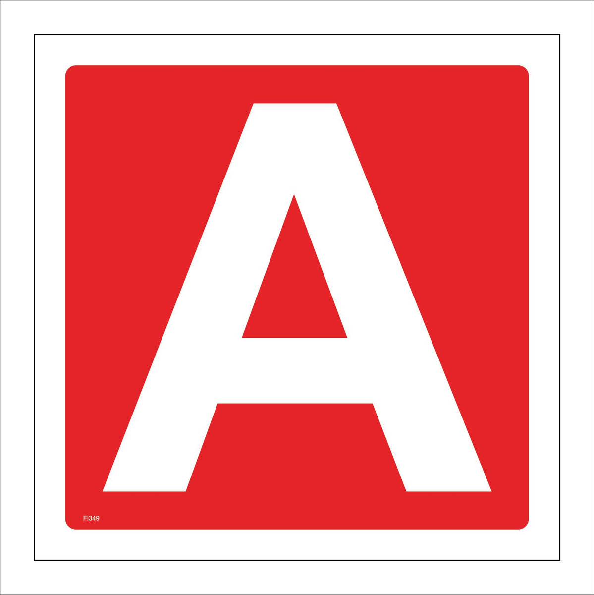 Letter A Alphabet Listing Shelving – PWDirect