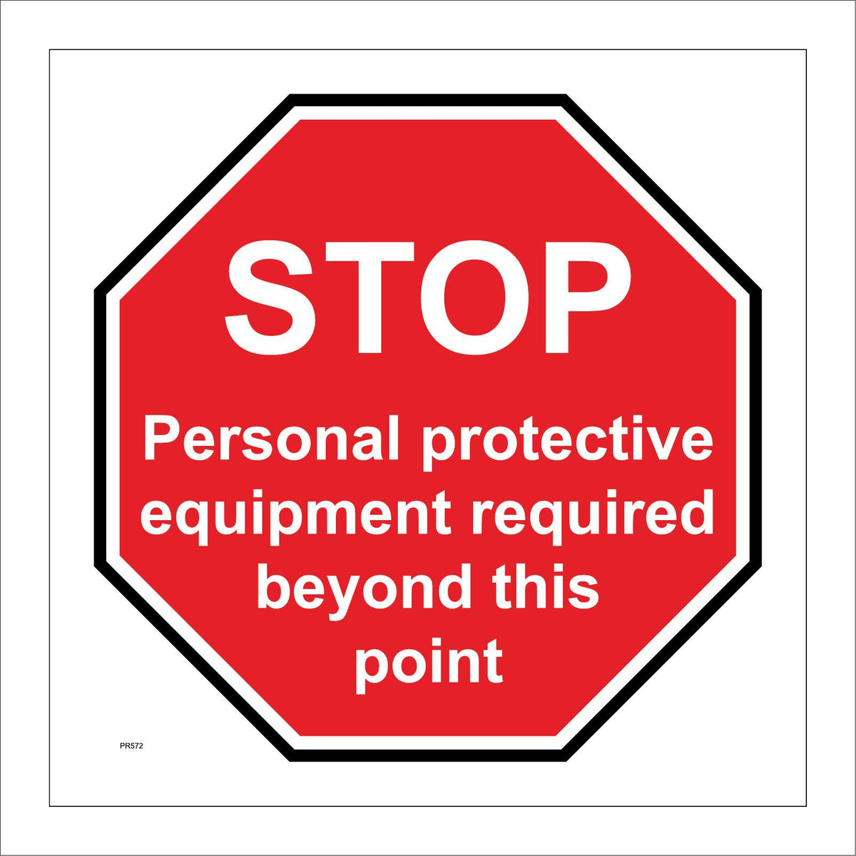 Stop Personal Protective Equipment Required Beyond Point – PWDirect