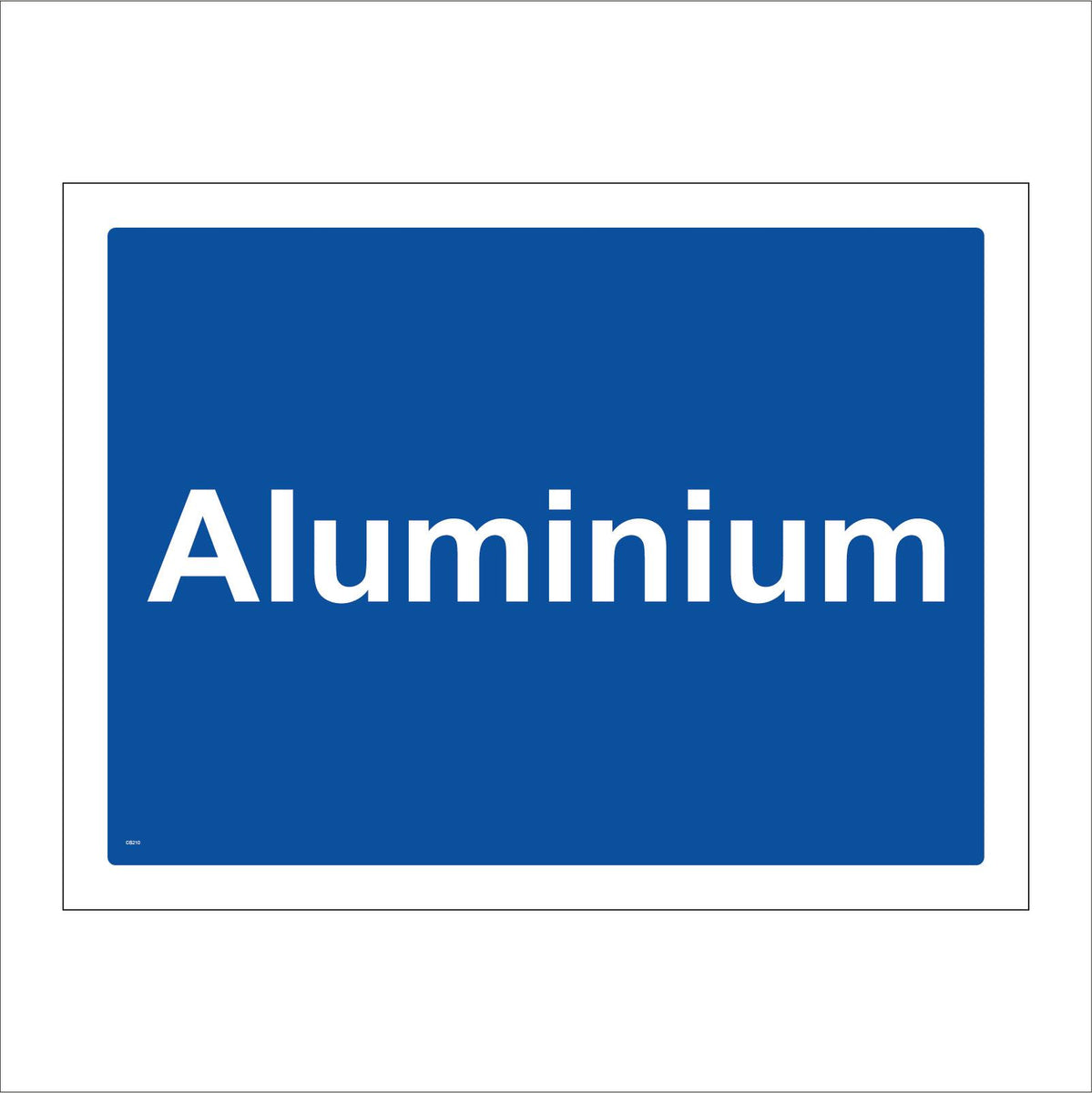 Aluminium Recycling Sign – PWDirect