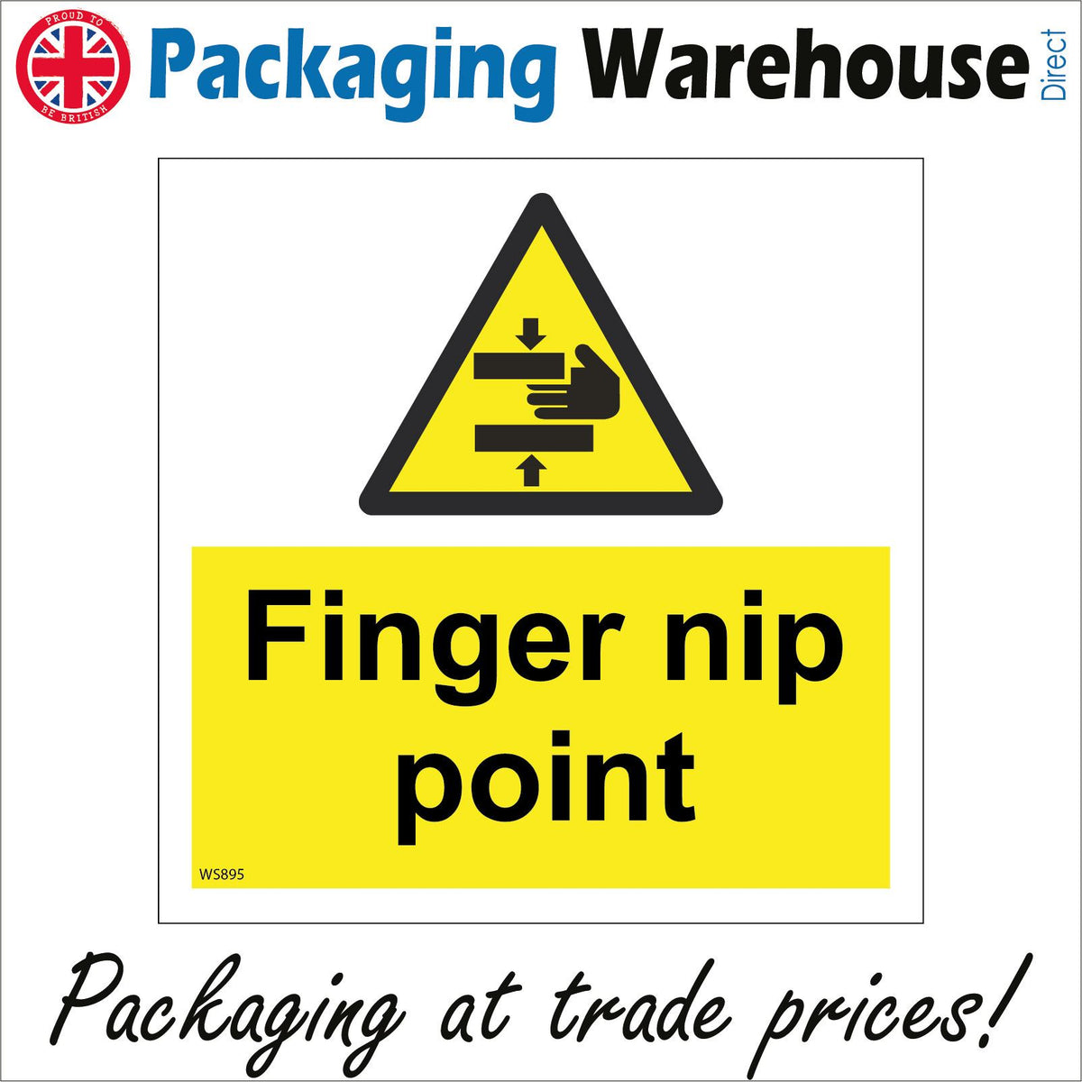 Finger Nip Point Sign with Triangle Fingers Vice – PWDirect